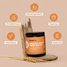 Smooth Move Fiber Boost | Prebiotic Fiber for Constipation | The Good ...