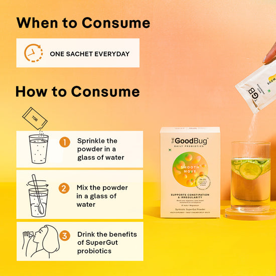 Smooth Move | Probiotic Powder for Constipation | The Good Bug – thegoodbug