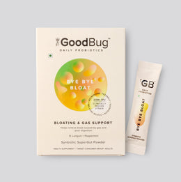 Bye Bye Bloat | Probiotic Powder for Gas & Bloating Problems | The Good Bug – thegoodbug